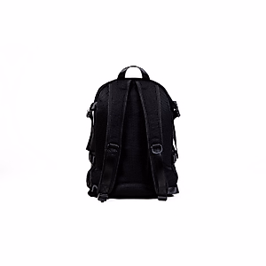DIME BAGS Urban Hemp Backpack | Original Hemp Backpack for All Genders | Includes Secret Pocket & Removable Airtight Poly Bag (Black)