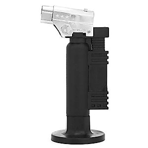 Flame Butane Gas Burner Torch, 6.3 inch Ignition Soldering Welder 1300℃/2500℉Lab Equipment, Elctronic and Metal Welding Tool