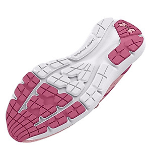 Under Armour Women's Surge 3 Sneaker, (603) Prime Pink/Prime Pink/Pace Pink, 9