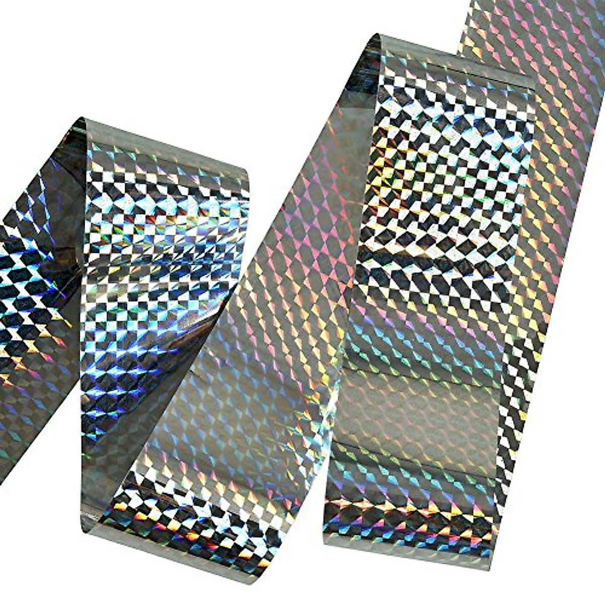 XPCARE Scare Tape Ribbon - 150ft x 2in PET Reflective Tape Keep Wildlife and Property Protected