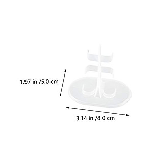 NUOBESTY 20PCS Doll Stands Display Holder Model Support Frame Prop Up Girl Action Figure Dolls Display Rack Dolls Accessories