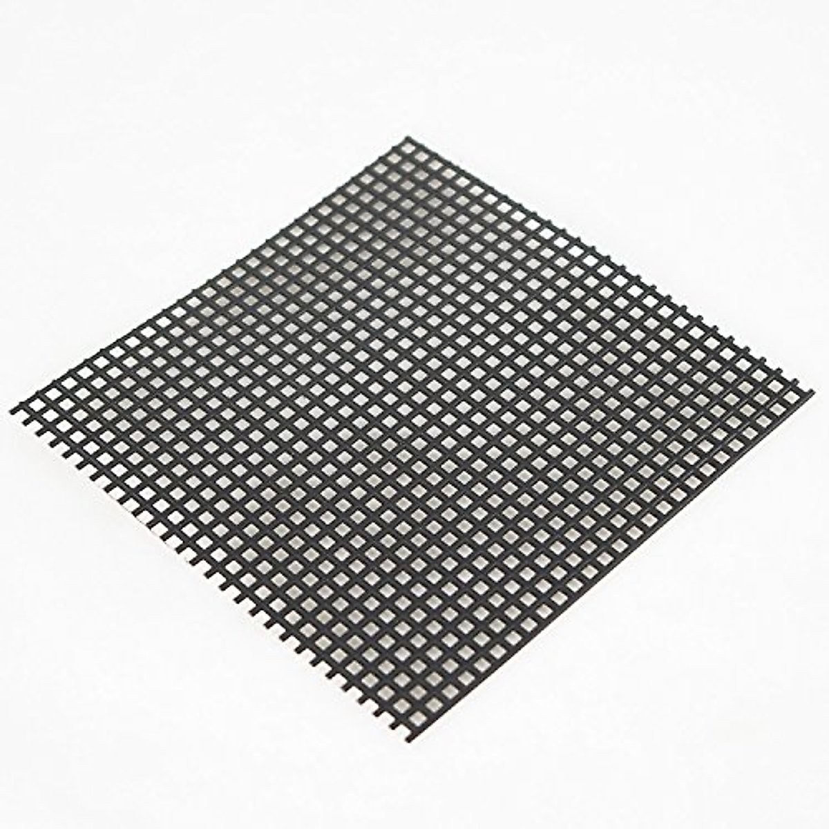 Plastic Canvas Shapes 7 Count 4" 10/Pkg-Squares Clear