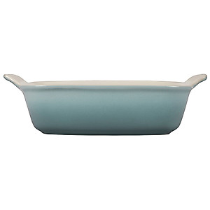 Le Creuset Stoneware Heritage Square Dish, 3 Qt. (9"), Sea Salt