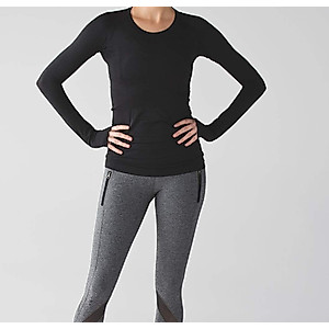 Lululemon Swiftly Tech Long Sleeve Crew (Black, 2)