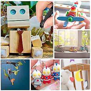 QEZEZA Hand Drill Micro Mini Drill Bits Set of 12 Pcs hand drill manual for jewelry drill, Assembling, Model Making, DIY Woodworking