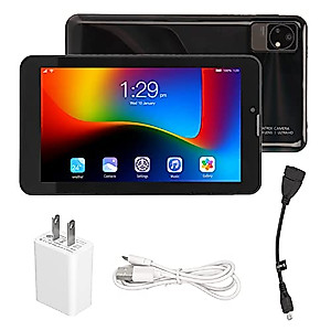 Garsentx Tablet 7 Inch, 4GB RAM 32GB Storage Tablet, IPS HD Display, Octa Core Processor, 8MP Camera, 5G WiFi, Bluetooth USB Type C GPS FM, Android 10, 6000mAh Battery(US)