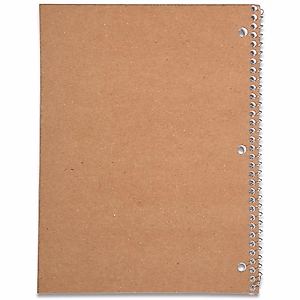 Five Star Spiral Notebook, 1-Subject, 100 College-Ruled Sheets, 11 x 8.5 Inch Sheet Size, Pink (72049)