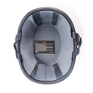 Woljay Motorcycle Half Helmet Beanie Cruising Skull Cap Small Helmets for Motorbike Scooter Chopper Moped Scooters Electric (X-Large, Gloss Black)