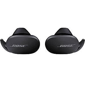 Bose QuietComfort Noise Cancelling Earbuds - Bluetooth Wireless Earphones, Triple Black (Renewed)