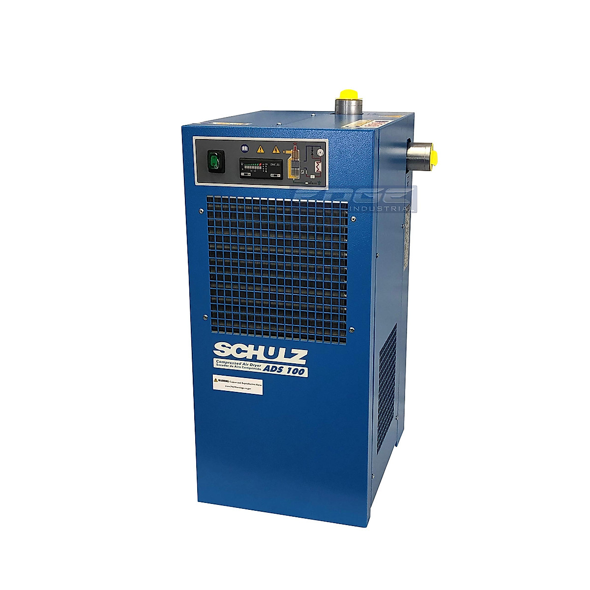 Schulz REFRIGERATED AIR Dryer for AIR Compressor, Compressed AIR Systems, 100 CFM, Good for 20HP & 25HP COMPRESSORS (Stand Alone Dryer)