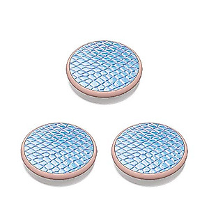 PopSockets PopMinis: Mini Grips for Phones & Tablets (3 Pack) - Iridescent Snake