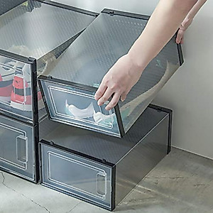 パール金属(PEARL METAL) AZ-5082 Shoe Box, Lサイズ, BLKP Black