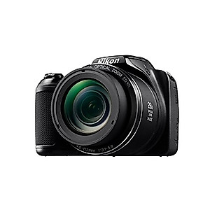 Nikon Coolpix L340 20.2 MP Digital Camera with 28x Optical Zoom and 3.0-Inch LCD (Black) (Renewed)