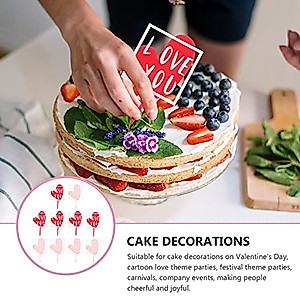 Bride Gifts 10pcs Heart Wedding Valentines Day Party Decorations Red Wedding Decorations