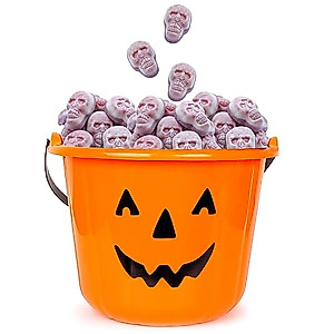 Fruidles Gummy Skulls Halloween Candy, Trick-Or-Treat Party Bag Fillers, Party Favor (Half-Pound