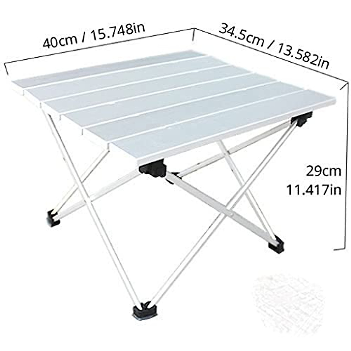 DOUBAO Camp Table, Portable Folding Camping Table with Carry Bag for Outdoor, Fishing & Picnic