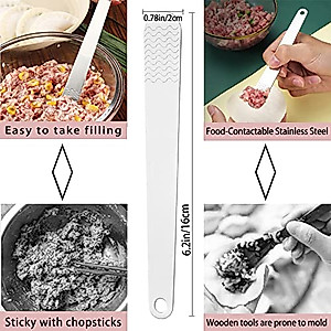 Household Double Head Automatic Dumpling Maker Mould,Sameme Dumpling Press with Kneading Pad,2 Dough Pressing Tools and Spoon.Quick Dumpling Empanadas Pierogi Maker Tools for Home,Kitchen Restaurant