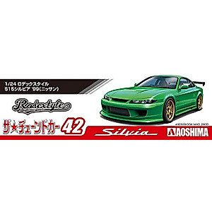 Aoshima 1/24 Scale Rodextyle S15 Silvia '99 - Plastic Model Building Kit # 6148