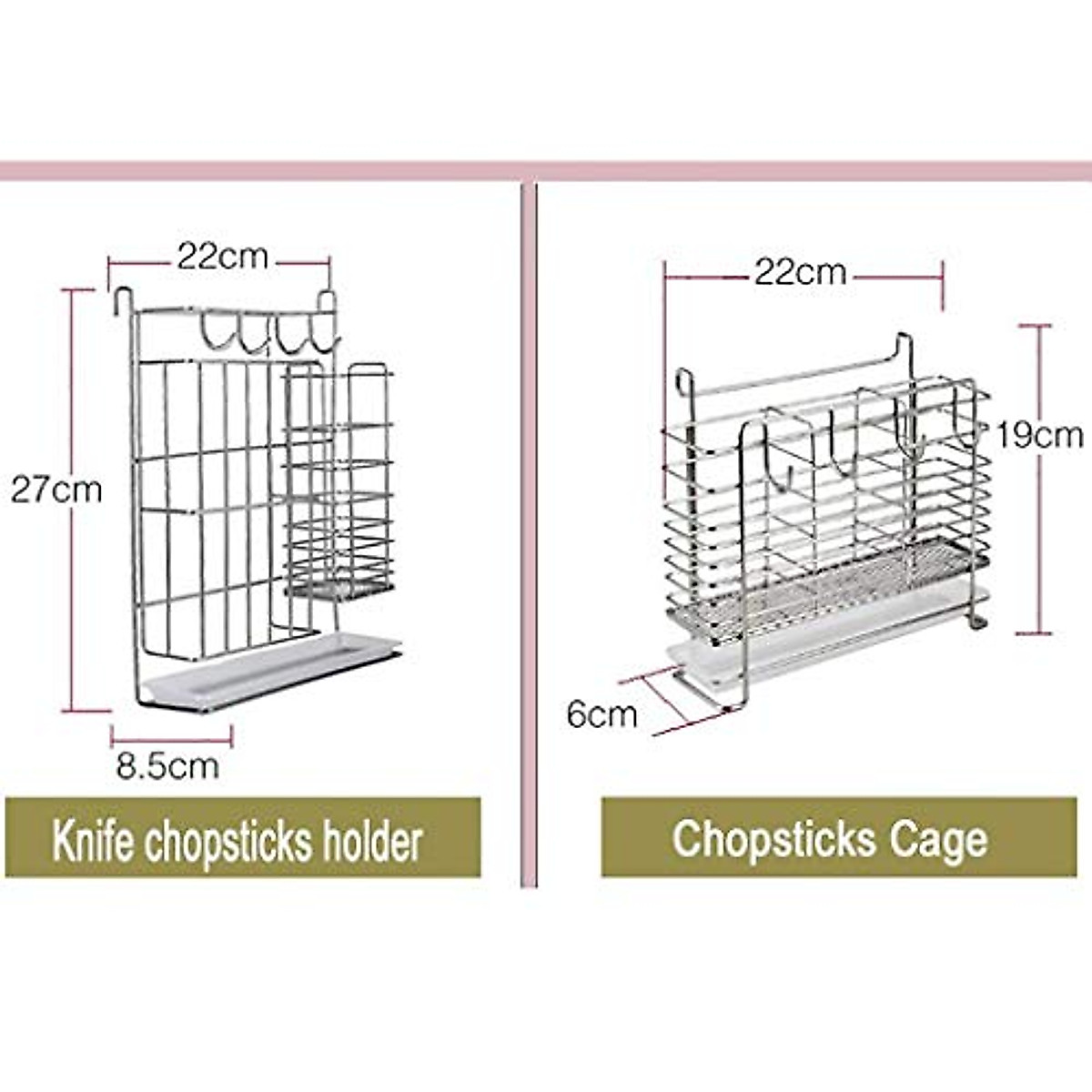 SDGH Dish Rack - Dish Drying Rack, Utensil Holder, Cutting Board Holder and Dish Drainer for Kitchen Counter