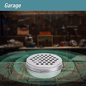 ZingZap Rodent Repellent Aroma-Can 2-Pack, Natural Mouse Repellent, Long Lasting Plant Based Mice Repeller, Safe & Non-Toxic, Under The Hood Rat Repellent & Small Animal Repellent, Sticker Included