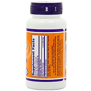 NOW Bee Pollen, 500mg, 100 Capsules (Pack of 3)