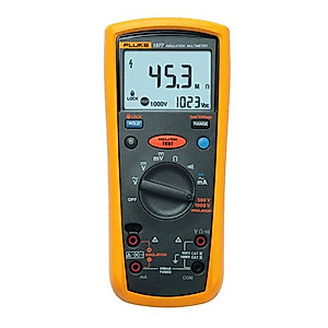 Fluke 1577 Insulation Multimeter, LCD Display, 600 Megaohm Resistance, 500/1000V Voltage