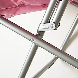 Heritage Kids Sorbet Dreams Rainbow Fur Teen Saucer Chair, Foldable, Multi