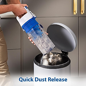 Vacmaster Upright Vacuum Cleaner Power Suction Bagless Vacuum Cleaner Portable Floor Cleaner with 20ft Cord & 13” Cleaning Path for Carpet, Hard Floor and Pet Hair