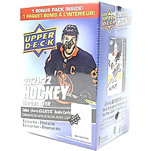 2021/22 Upper Deck Series 1 NHL Hockey BLASTER box (6 pks/bx)