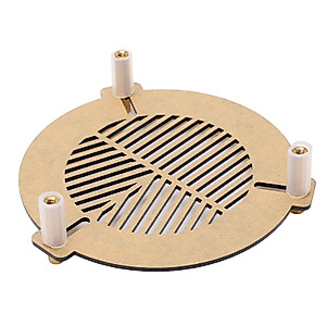 Telescope Focusing Mask, Acrylic Focus Mask Plate for Astrophotography, Bahtinov Focus Mask for 60 to 90MM Objective Lens, Telescope Accessories