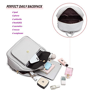 MACCINELO Cute Leather Mini Backpack Purse for Women Bowknot Small Backpack Purse for Girls Rucksack for Ladies Shoulder Bag for gift 3pcs