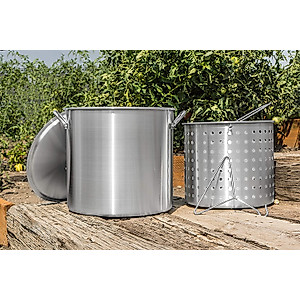 Camp Chef 42 Quart Aluminum Pot & Basket