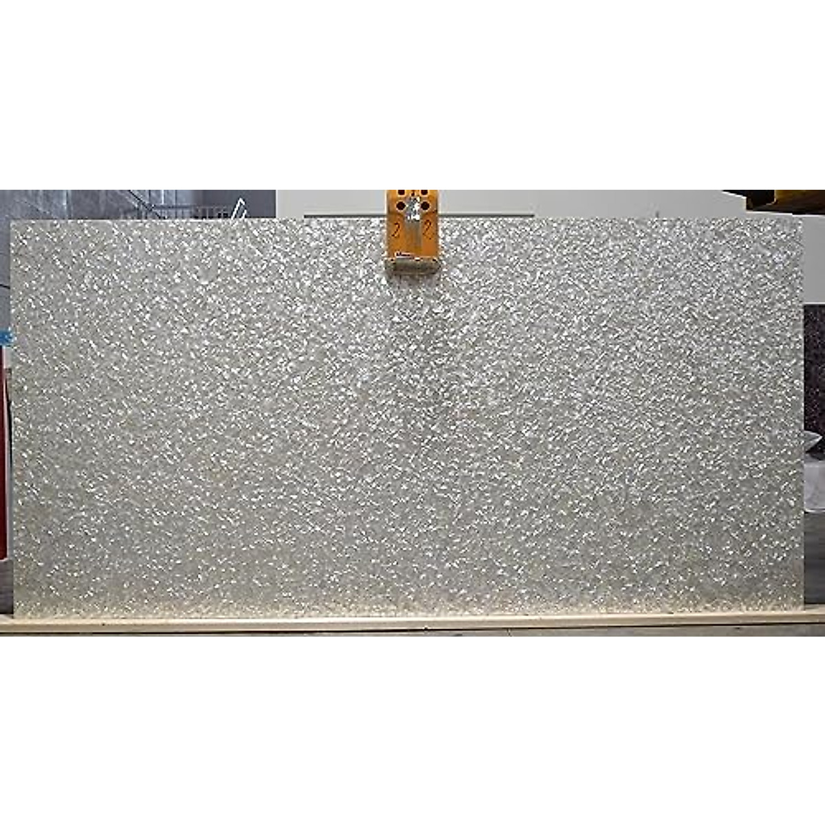 rkhandicrafts 30 x 72 Inches Office Meeting Table Top for Hotel Decor Rectangle Shape Marble Dining Table Overlaid with Mother of Pearl Gemstone