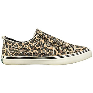 Blowfish Malibu Women's Play Sneaker, Natural City Kitty, 8