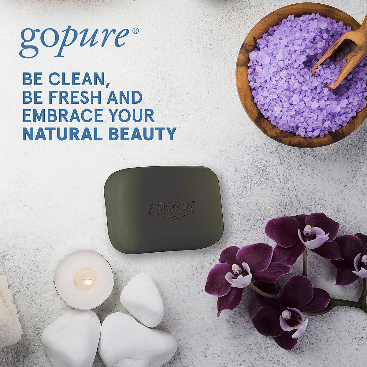 Adovia Natural Dead Sea Mud Soap