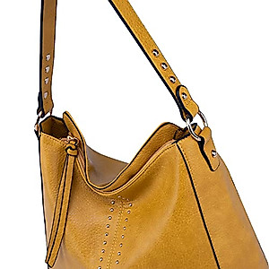 Montana West Hobo Bag for Women Designer Ladies Bucket Purse Totes Handbags Chic Shoulder Bag,MWC-128-MSYL