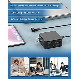 45W 33W AC Adapter Laptop Charger Compatible with ASUS AD883J20 X540S X540L Q504U Q302L X553M UX360C Q200E C300S C300M Q200E Q502LA Q302U X200MA X541NA ZenBook UX305 UX330 UX330U UX360