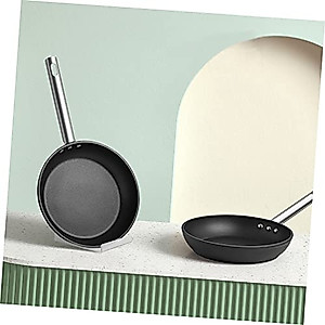 ULTECHNOVO 1pc Pot Display Rack Acrylic Display Shelf Retail Shop Display Stand Cooking Pot Organizer Induction Cooker Holder Frying Pan Display Rack Storage Rack for Cooking Pot Acrylic Wok