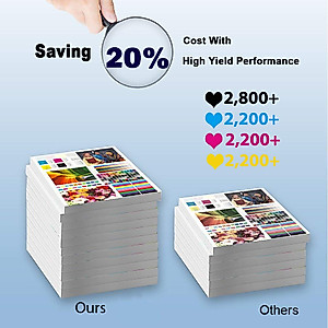 2-Pack (Black) Compatible High Capacity CRG-045H Toner Cartridge Used for Canon Color imageCLASS LBP611C LBP611CN LBP612C Printer