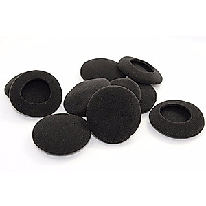 YunYiYi 10 Pcs Replacement Sponge Earpads Foam Ear Pads Pillow Cushion Cups Cover Repair Parts Compatible with Sennheiser PC8 USB Headphone Headset