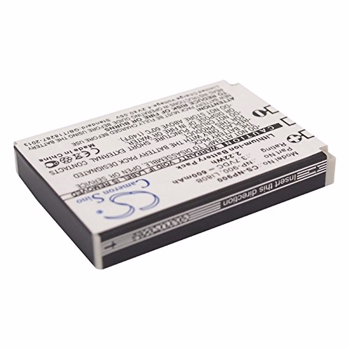 GYMSO Battery Replacement for Praktica 02491-0015-00, 02491-0037-00, BATS4, NP-900 DCZ 10.4, DCZ 8.3, DM5331, DM-6331, DS-4330, DS-4331, DS-4341, DS-4346, DS-5080, DS-5330
