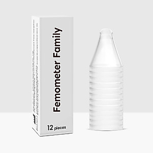 96 Counts Ear Thermometer Probe Covers Refill Caps Lens Filters for Femometer Family 1015 Ear Thermometer, Disposable Covers for Digital Ear Thermometers