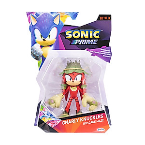 Sonic Prime 5" Articulated Action Figure - Knuckles The Dread