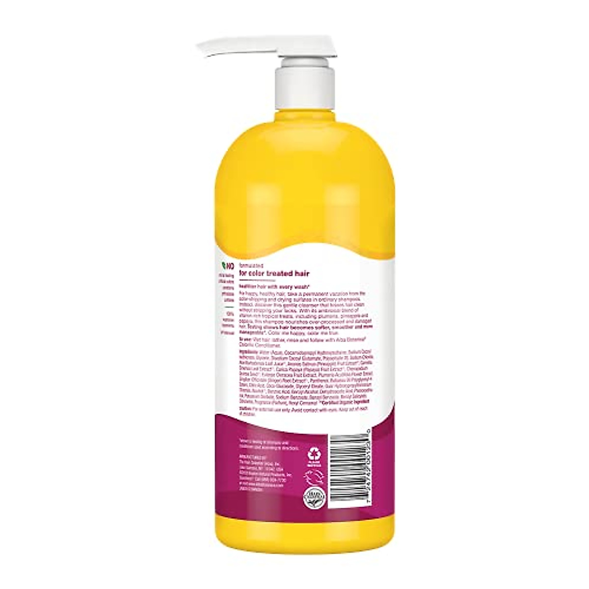 Alba Botanica Colorific Shampoo, Plumeria, 32 Oz