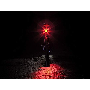 Topeak RedLite Aura Bike Tail Light, red, 5.5 x 4 x 2.2 cm / 2.2” x 1.6” x 0.9” (light)
