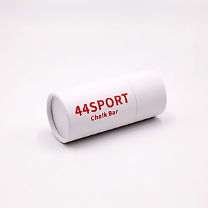 44LLC Chalk Bar with Holder – Gym Chalk for Workout, Rock Climbing, Weight Lifting, Gymnastics, Bouldering - Magnesium Carbonate