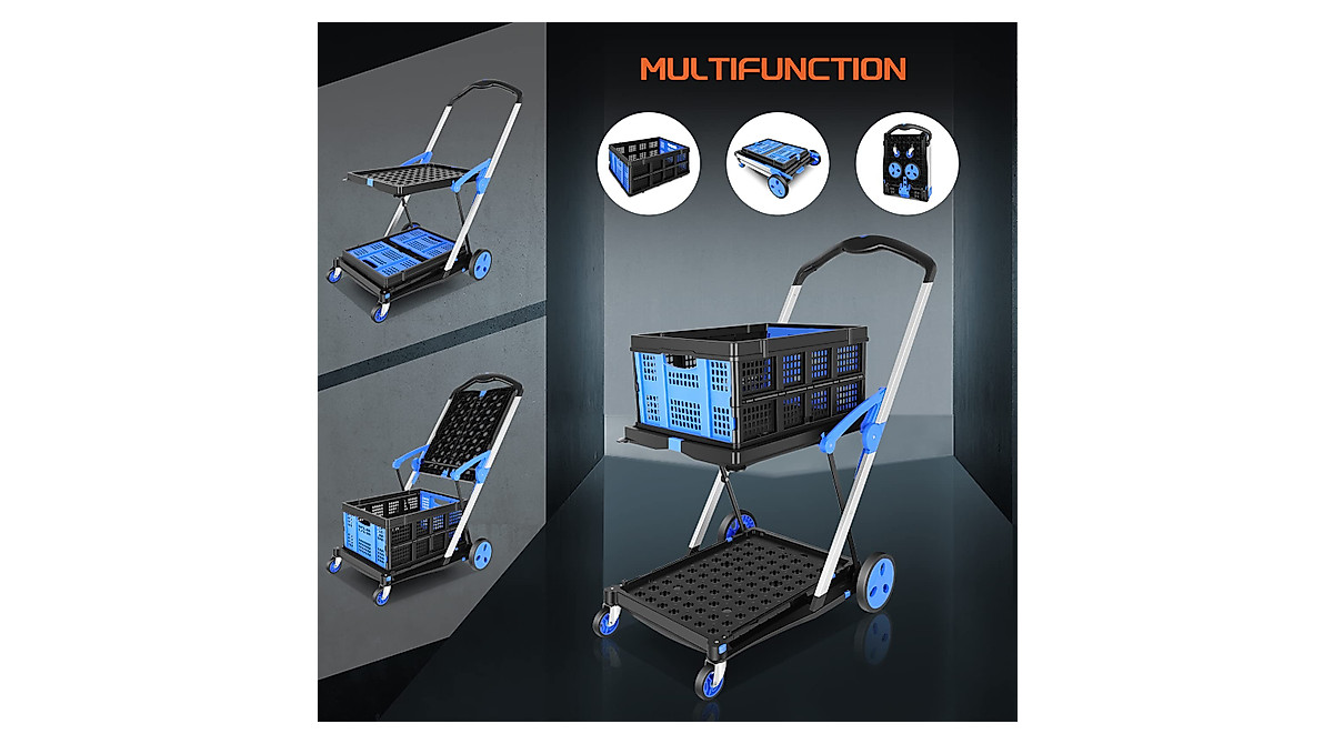 Collapsible Utility Cart - Lightweight & High Capacity