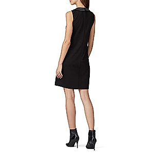 Slate & Willow Rent the Runway Pre-Loved Black Collar Dress, Black, Medium