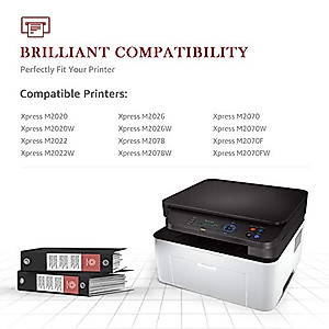 Toner Kingdom Compatible Toner Cartridge Replacement for Samsung MLT-D111S MLT111S D111S 111S 111L Toner Cartridges for Samsung M2020, M2020W SL-M2070W/FW M2022 M2070 M2024 M2026W M2070F ( 2 Black)