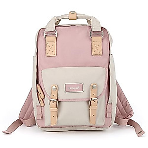 Himawari Backpack/Travel Backpack for Women 14.9" College Vintage Waterproof Bag ， Work Backpack for 14inch Laptop(194L-05#)